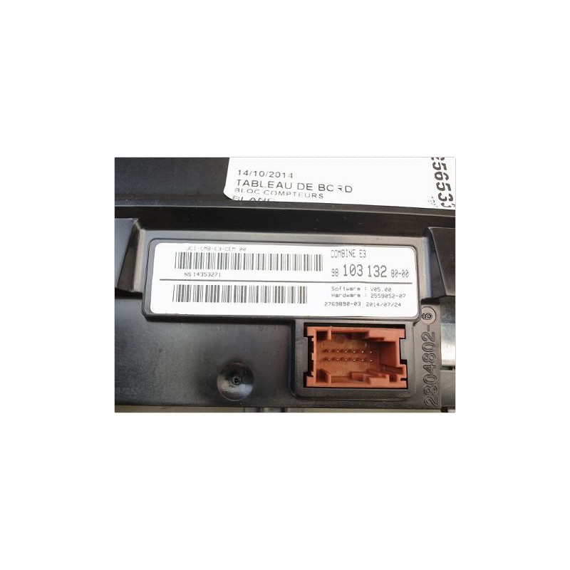 BLOC COMPTEURS CITROEN C4 CACTUS