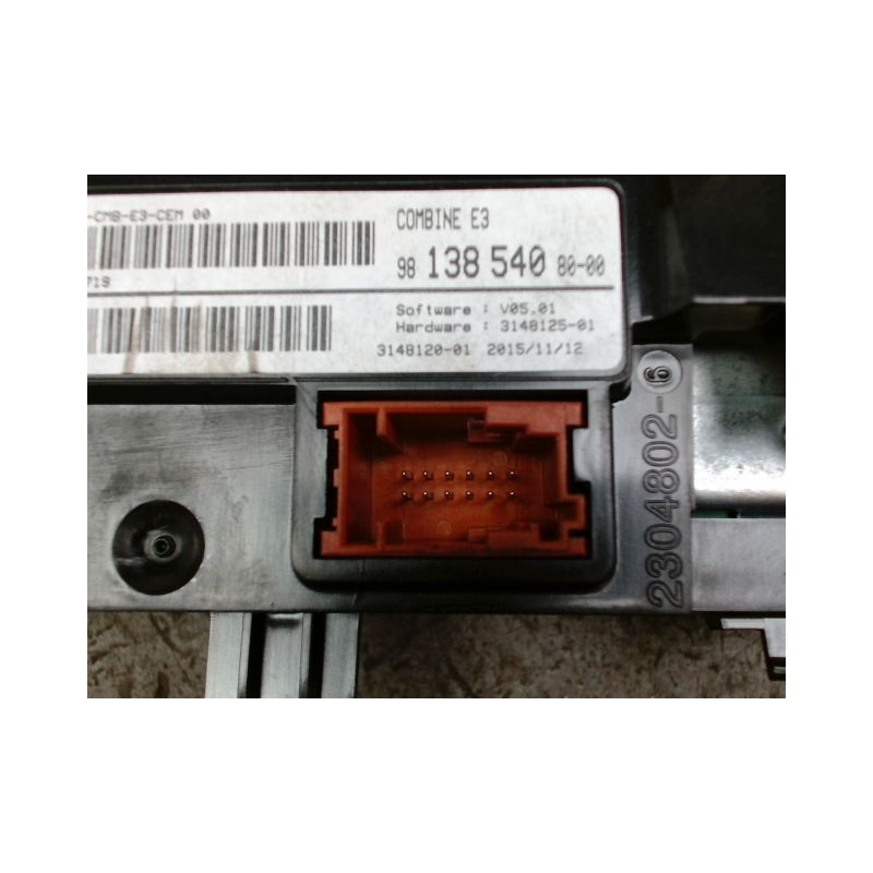 BLOC COMPTEURS CITROEN C4 CACTUS