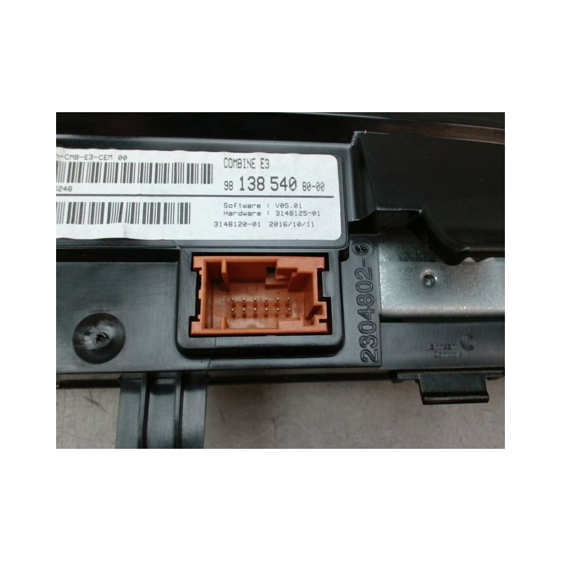 BLOC COMPTEURS CITROEN C4 CACTUS