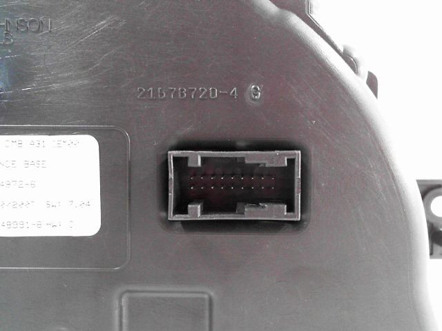 BLOC COMPTEURS CITROEN C3 2005-